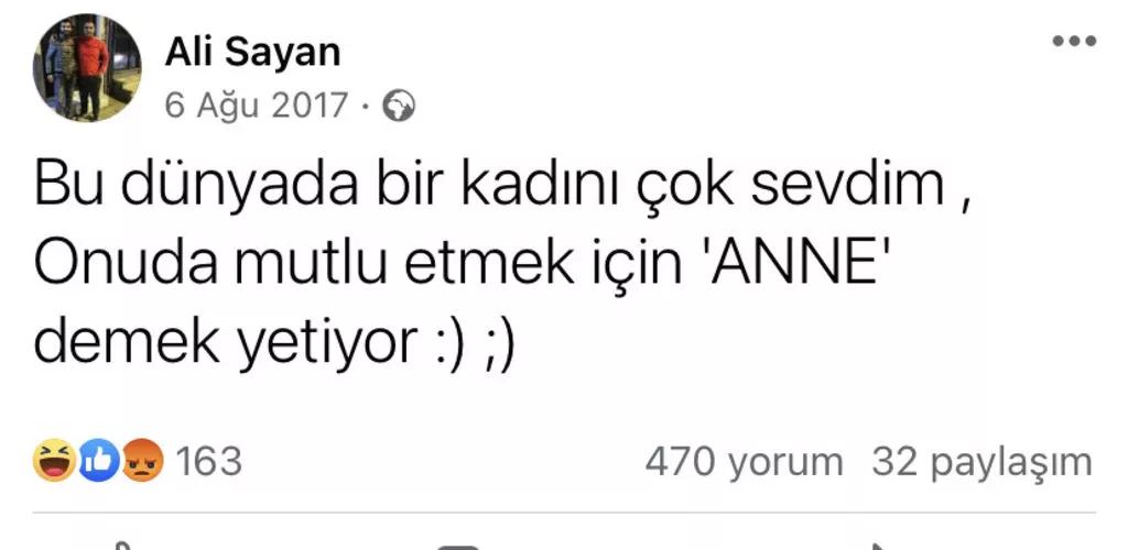 Annesinin kafasını kesip balkondan atan Ali Sayan'ın seneler önce ...